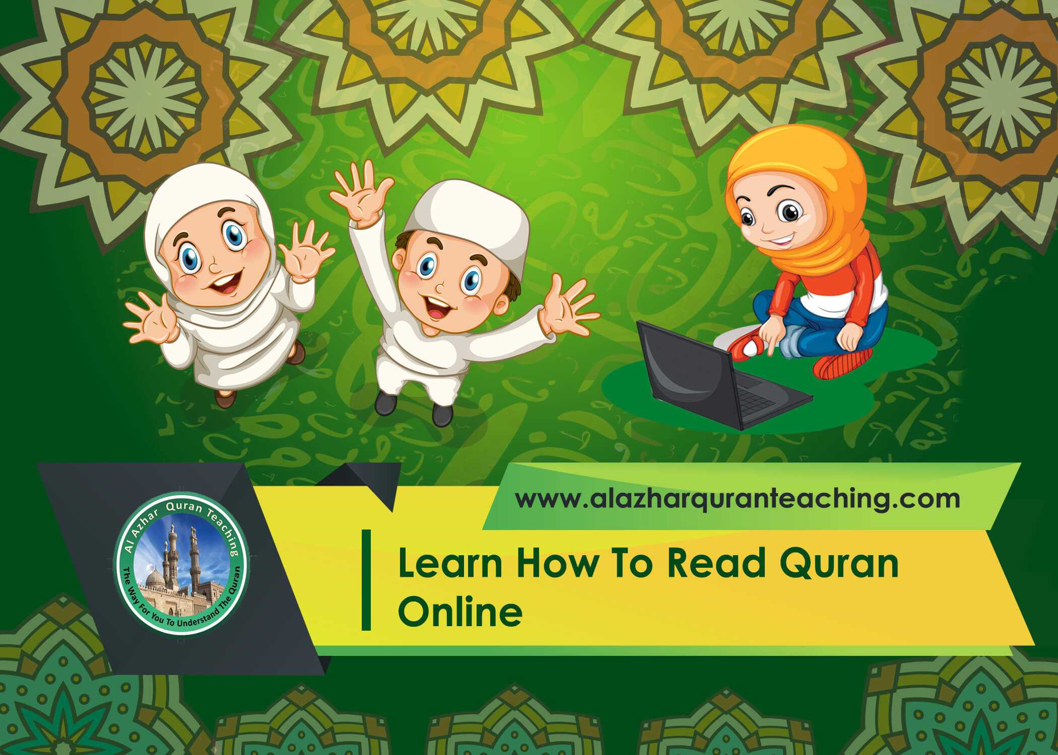 Learn How To Read Quran Online With Alazher Quran Teaching