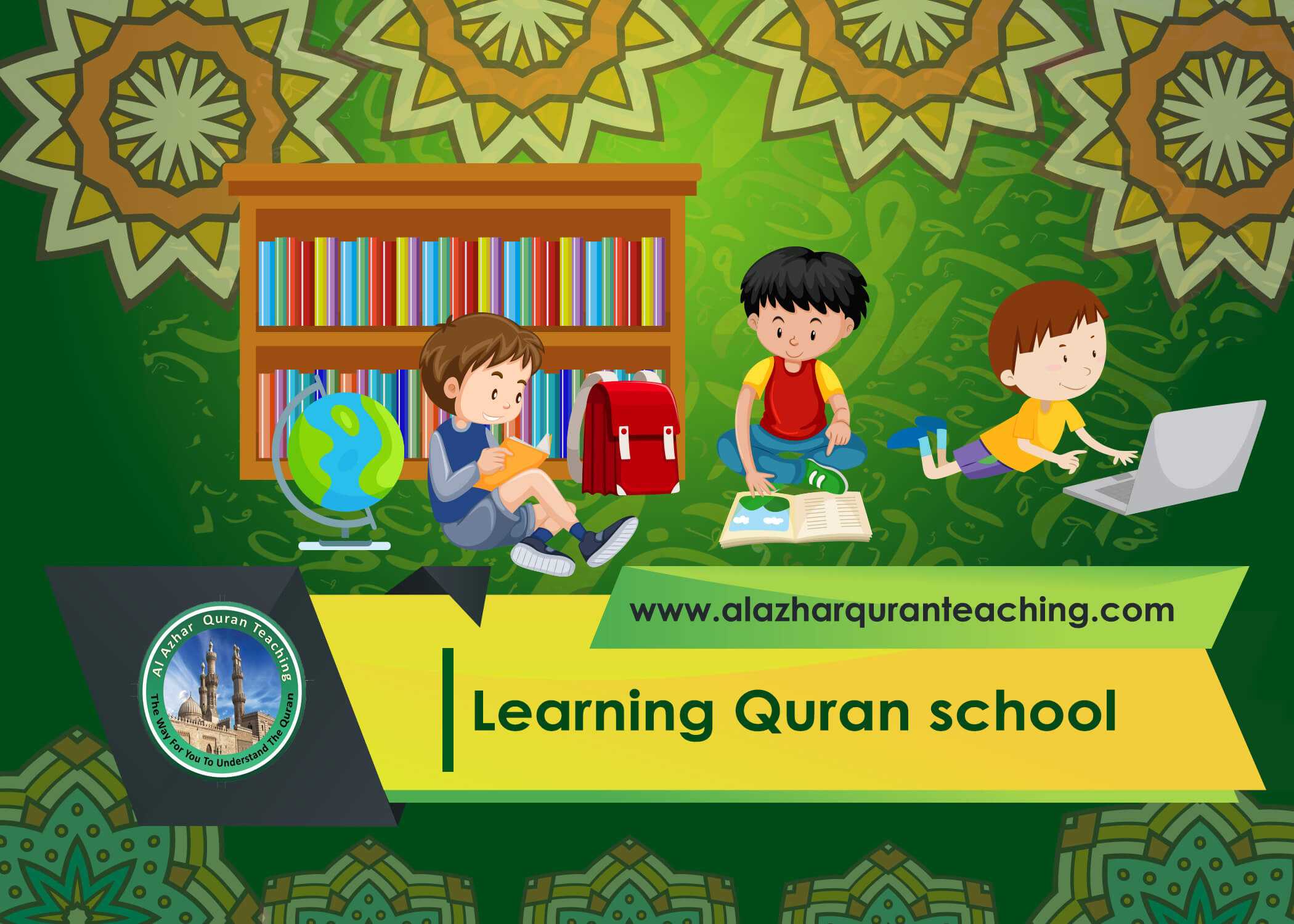 Learning Quran school With Tajweed | ALazhar Quran Teaching