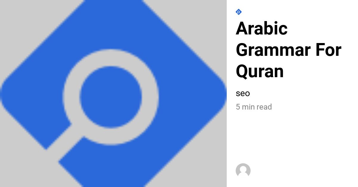 Learn Arabic Grammar for Quran | Al Azhar Quran Teaching
