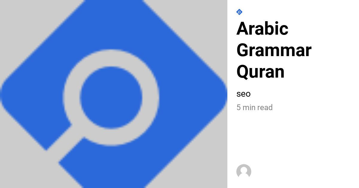 Arabic Grammar for Quran | Al Azhar Quran Teaching