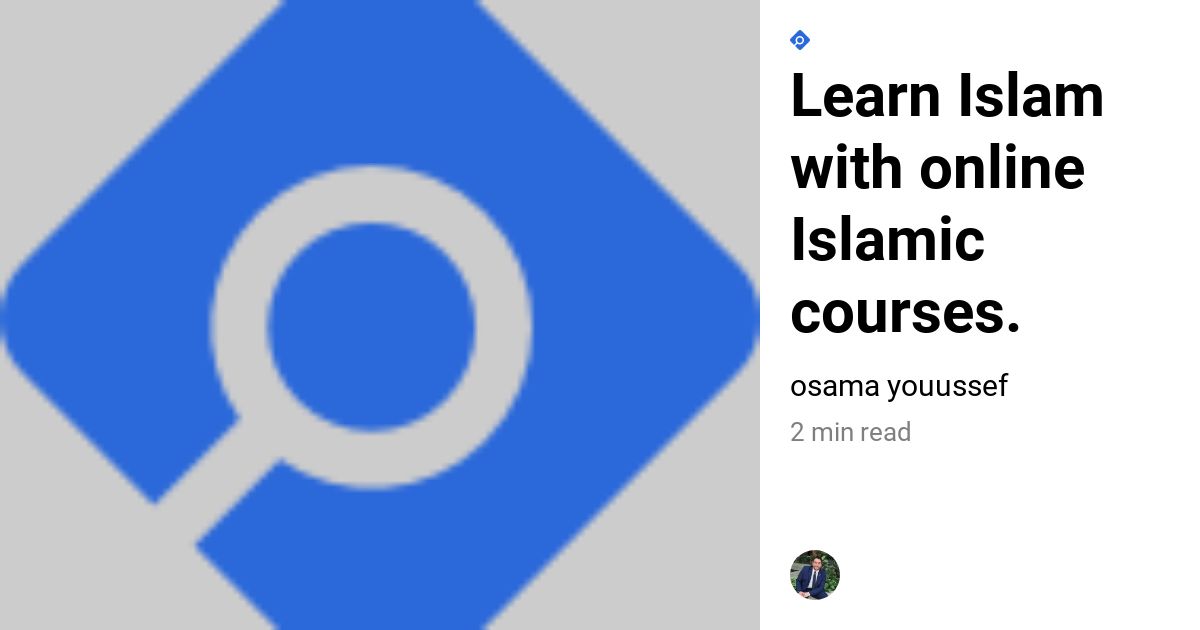 Learn Islam with online Islamic courses. - Al-Azhar Quran Teaching