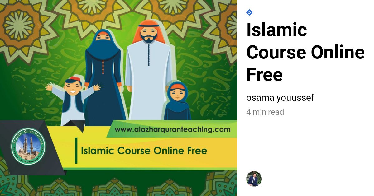 Free Islamic Courses Online | Al Azhar Quran Teaching